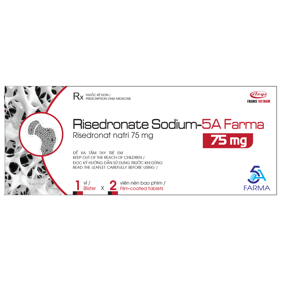 RISEDRONATE SODIUM - 5A FARMA 75MG - 5A Farma