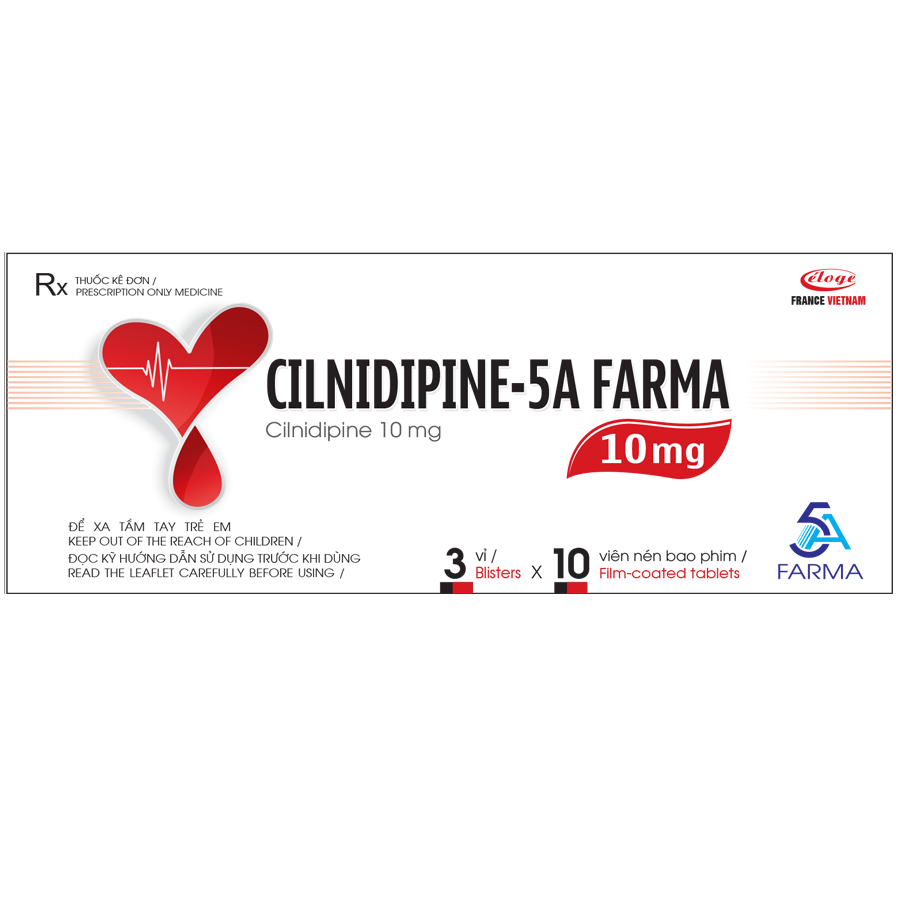 Cilnidipine - 5A Farma 10mg - 5A Farma