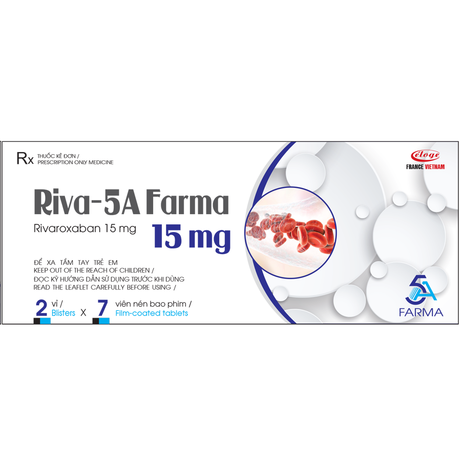 Riva-5A Farma 15mg - 5A Farma