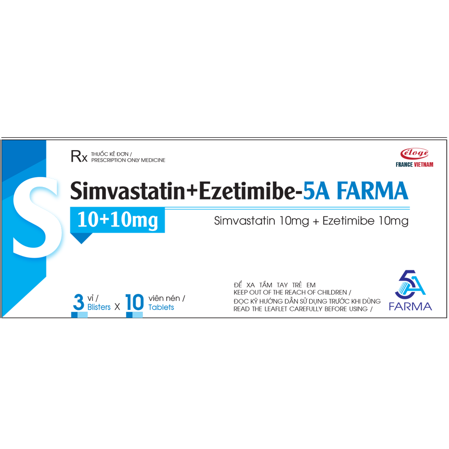 Simvastatin+Ezetimibe-5A FARMA - 5A Farma